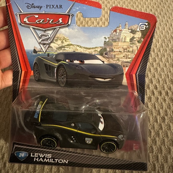 Accessories | Black And Yellow Disney Pixar Cars 2 Lewis Hamilton ...